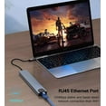 Ethernet adapter, 10-in-1 laptop expansion station with 4, 45 Ethernet ...