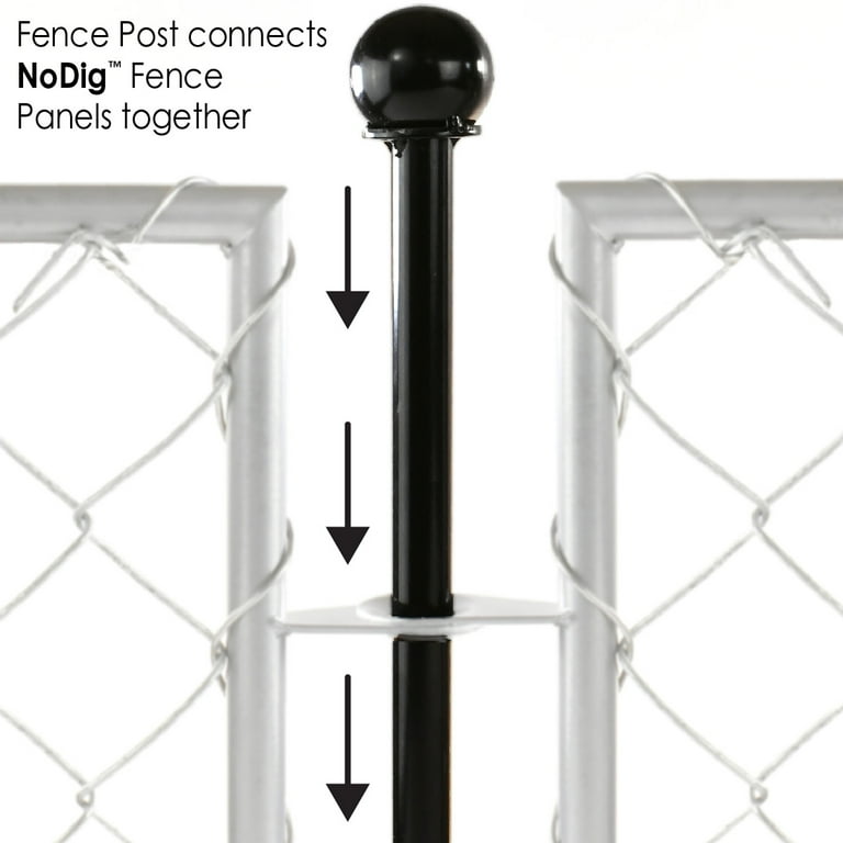 Metal Fence Pole