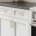 Cabinet Pulls 6-1/4 Inch Hole Spacing Wide Base Kitchen Cabinet Handles ...