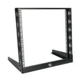 OCEANHUG 12U Network Rack Ground & Desktop 19 Inch 2 Post Open Frame ...