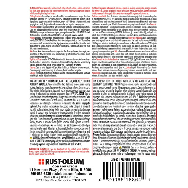 Auto Primer Sealer Before Paint