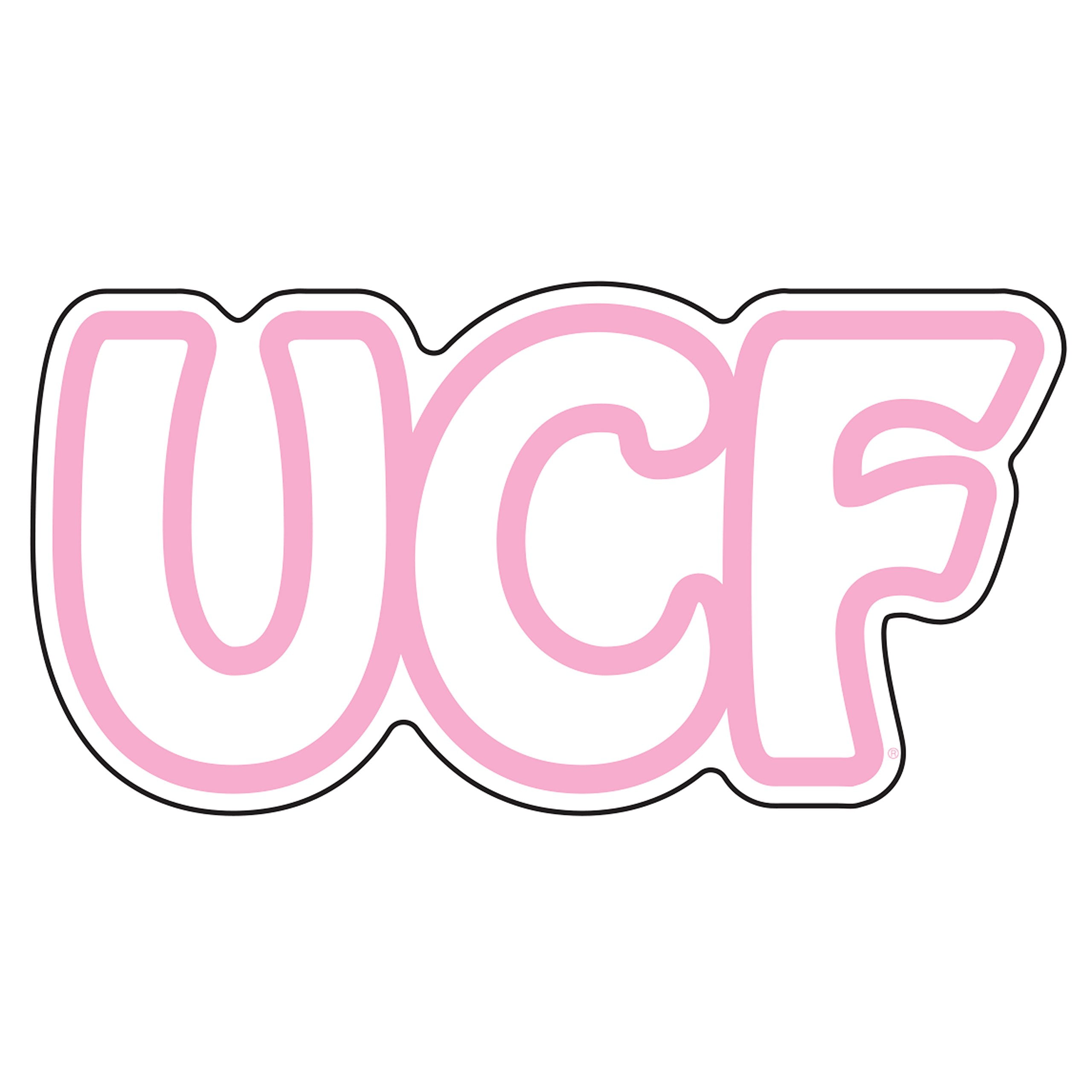Central Florida Golden Knights Decal (PINK UCF DECAL (3",6",12"), 12 in ...