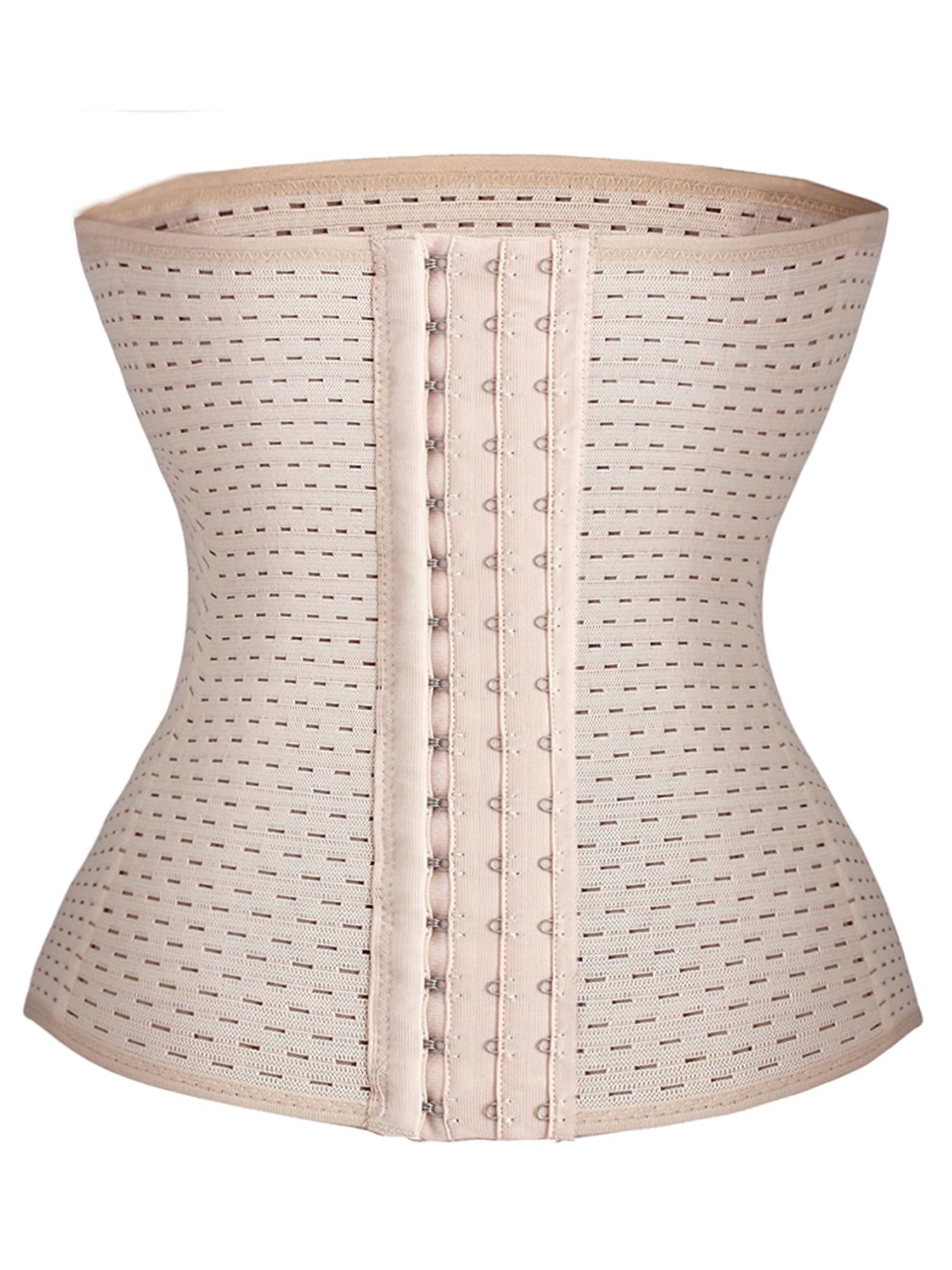 FOCUSSEXY Women Slimming Waist Trainer Weight Loss Steel Boned Tummy ...