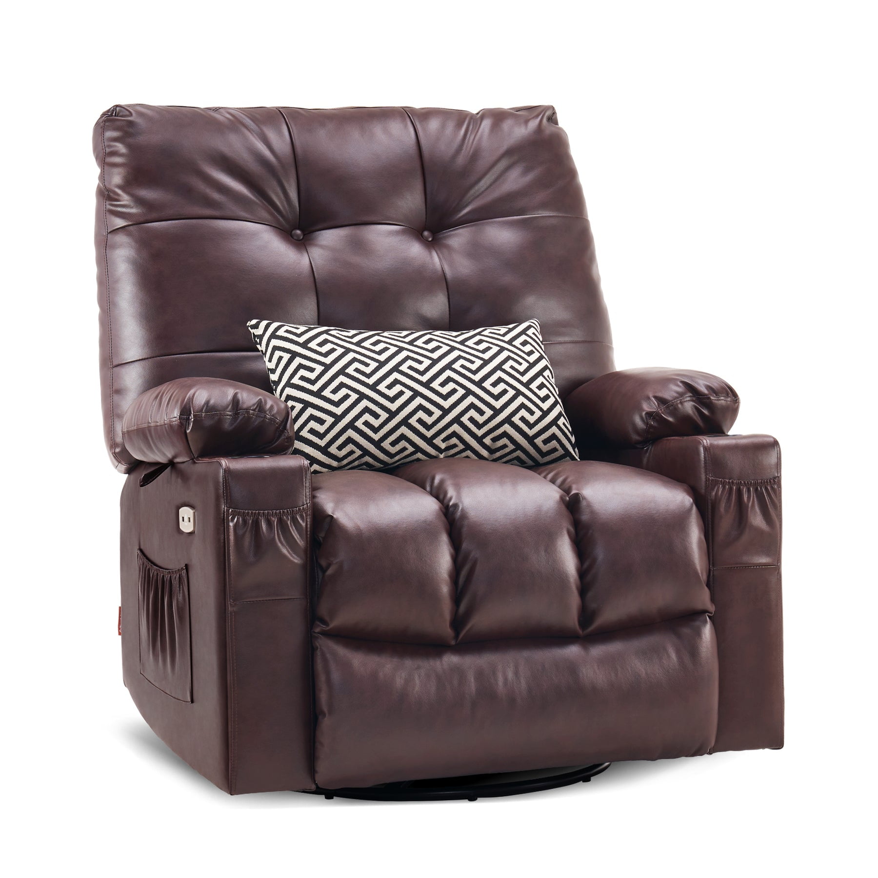 MCombo Large Electric Power Swivel Glider Rocker Recliner Chair w ...