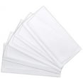 Set of 5 Clear Checkbook Protector Divider Inserts, 2 15/16" x 6 ...
