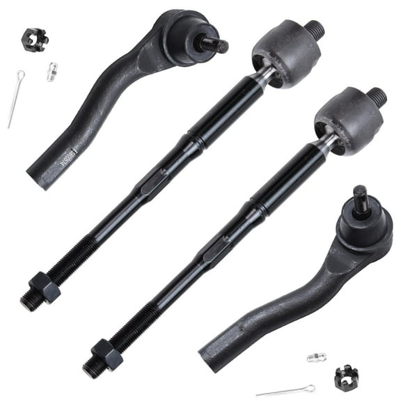 Detroit Axle - RWD Front Tie Rods for 2014 2015 2016 2017 2018 2019 ...