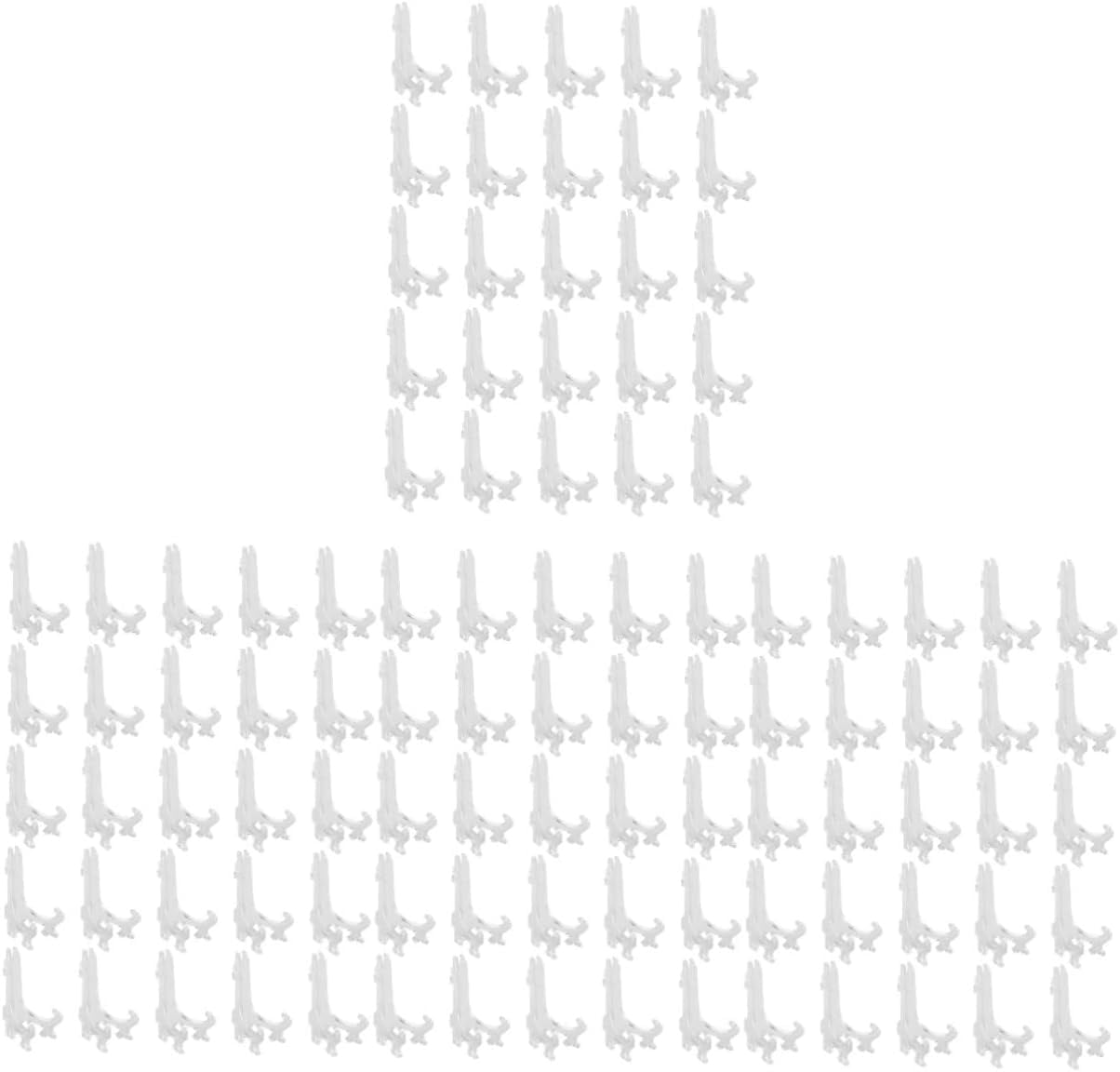 100 pcs Easels Frame Holiday Stands Collection Plastic Office ...