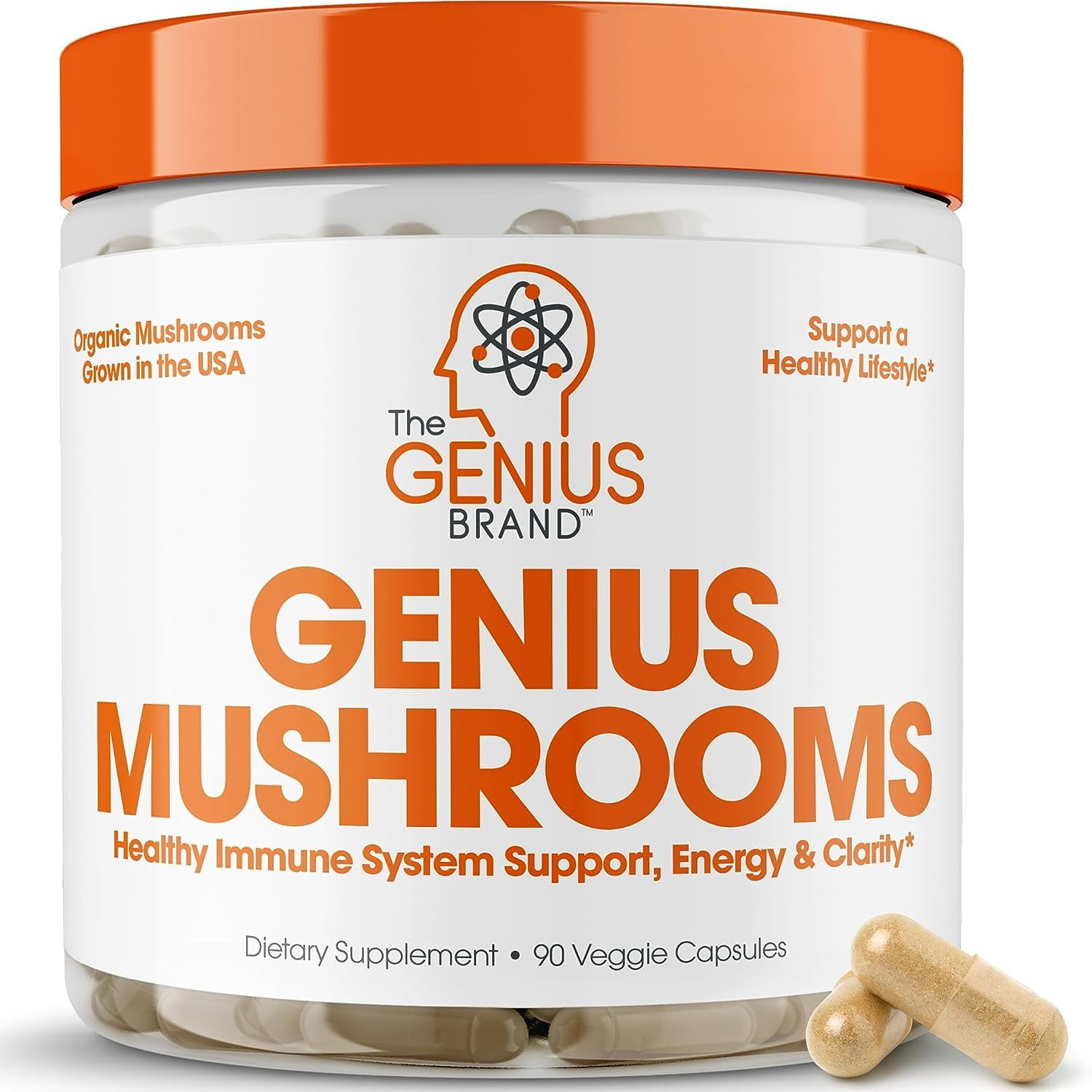 Suplemento Genius Mushroom 90 unidades | Walmart en línea