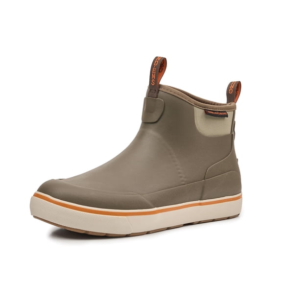 Grundens Men’s Deck-Boss Ankle Boot Waterproof, Monument Grey - Walmart.com