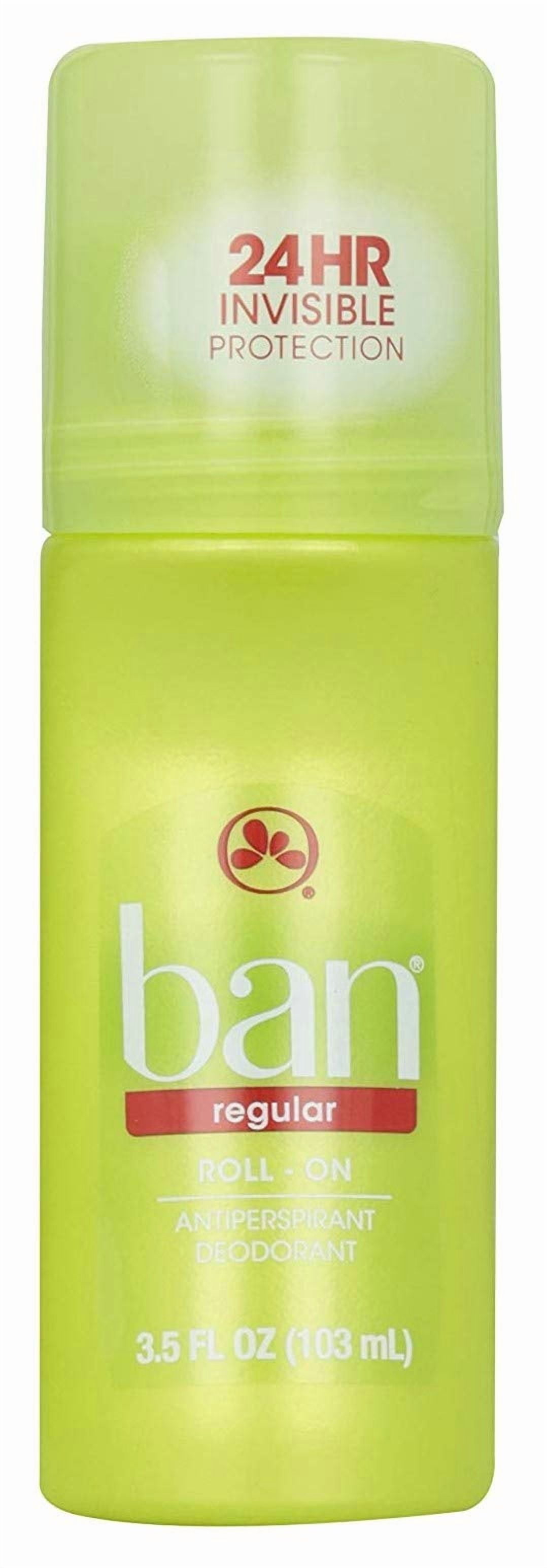 Desodorante antitranspirante Ban Roll-On, 103 ml (paquete de 2 ...