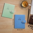 A7 Cute Panda Embossed PU Pocket Notebook,Snap Button Closure Sewn ...