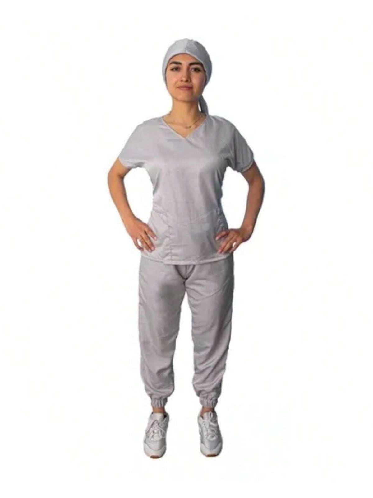 Jogger Conjunto Pantalón Dama Color Gris Talla Grande Marca Emil SaEs ...