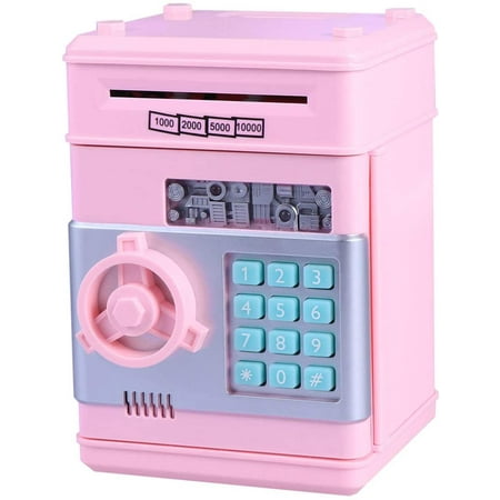 Kids Money Bank Electronic Money Boxes Paper Money Saving Box Auto ...