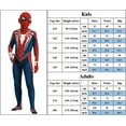 Kids Spider Superhero Man Costume for Boys - Halloween Cosplay Costume ...
