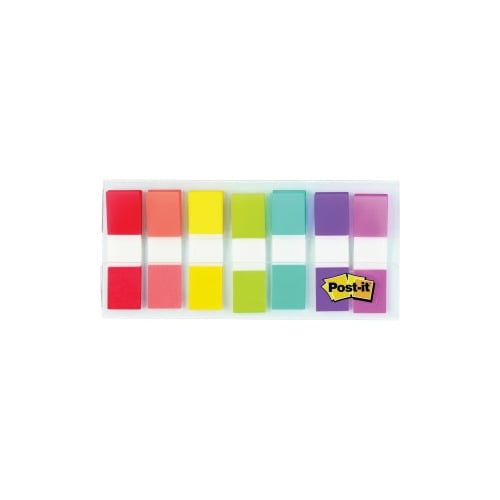 Post-it 1/2 0.50" x 1.75" - Assorted - Self-stick - 189 / Pack ...