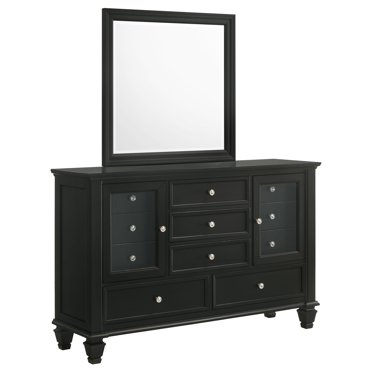 Sea Wind Monaco Solid Wood Bedroom Dresser, Coastal Style, 7 Drawers ...