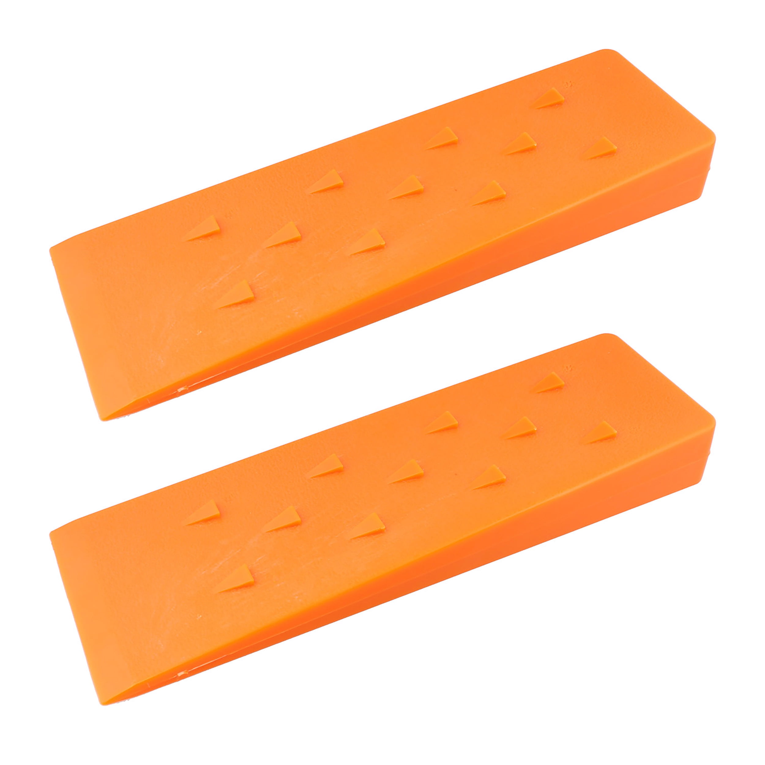 Felled | Spiked Felling Wedges – 10” Inch Orange Plastic Wedge – 2 Pack ...