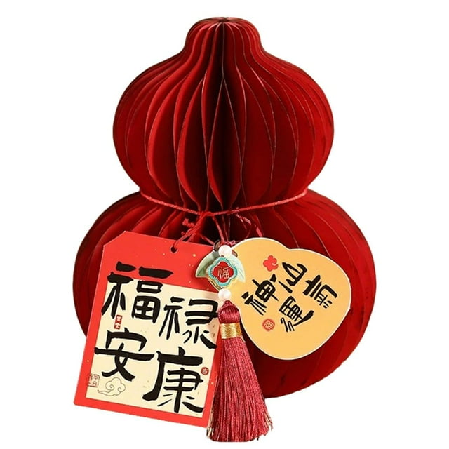 SharkTRUE 2026 Year of The Horse Folding Paper Gourd Decorations For ...