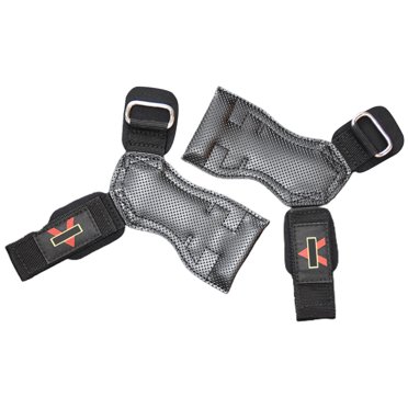 RDX Weight Lifting Straps Figure 8, Anti Slip Strap with cuffs wrist Support for Gym Workout ...