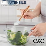 COOK WITH COLOR Silicone Kitchen Utensils 5 Piece Set, Spoon, Baster ...