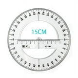 BE-TOOL 360 Degree Protractor Ruler Circle Measuring Tool for Drawing ...