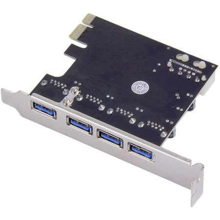 4Port PCI-E to USB 3.0 HUB PCI Express Expansion Card Adapter 5 Gbps Speed Top | Walmart Canada
