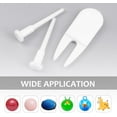 Quacc 6 PCS Yoga Ball Replacement Plugs and Plug Puller Kit, Pilates ...