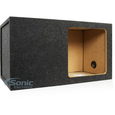 "QPower Car Audio Durable Single 15"" Side-Vented Kicker L7 Square ...