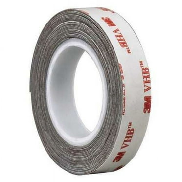 3M 4950 3M 4950 VHB Tape 1" x 5yd, White, 45 mil - Walmart.com