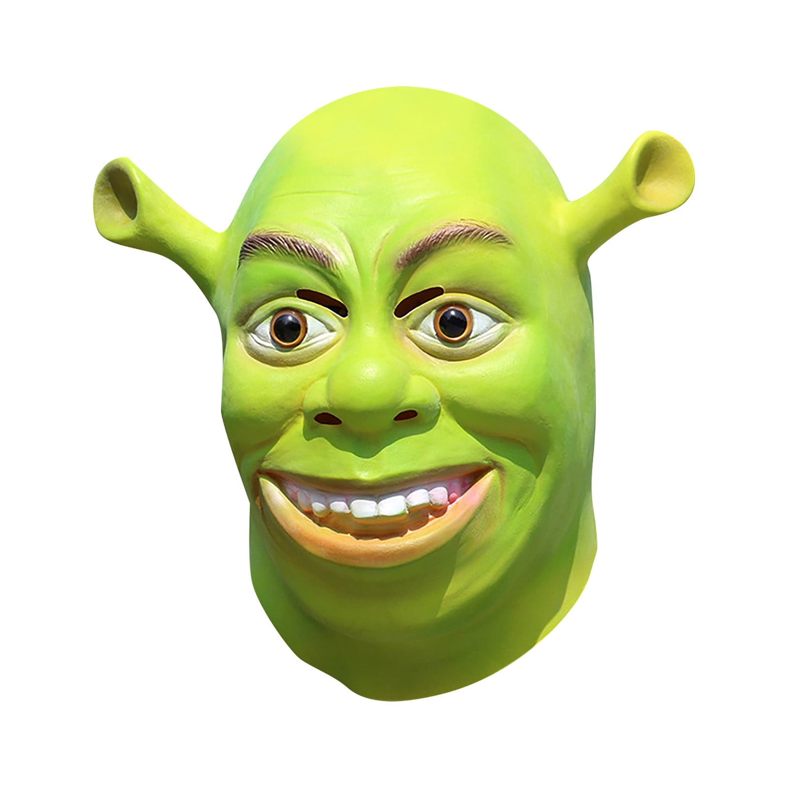 Maojin Halloween Decoration Halloween Latex Mask Shrek Mask Masquerade ...