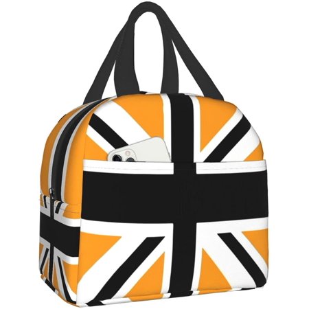 Paint England Flag Lunch Box Insulated Lunch Boxes Waterproof Lunch Bag ...