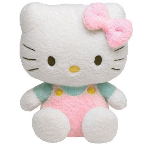 TY Beanie Baby - HELLO KITTY ( FUZZY PINK ) (5.5 inch) - Walmart.com ...