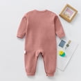 3-6 Months Infant One-Piece Romper Baby Boy Girl Button Front Sleep ...