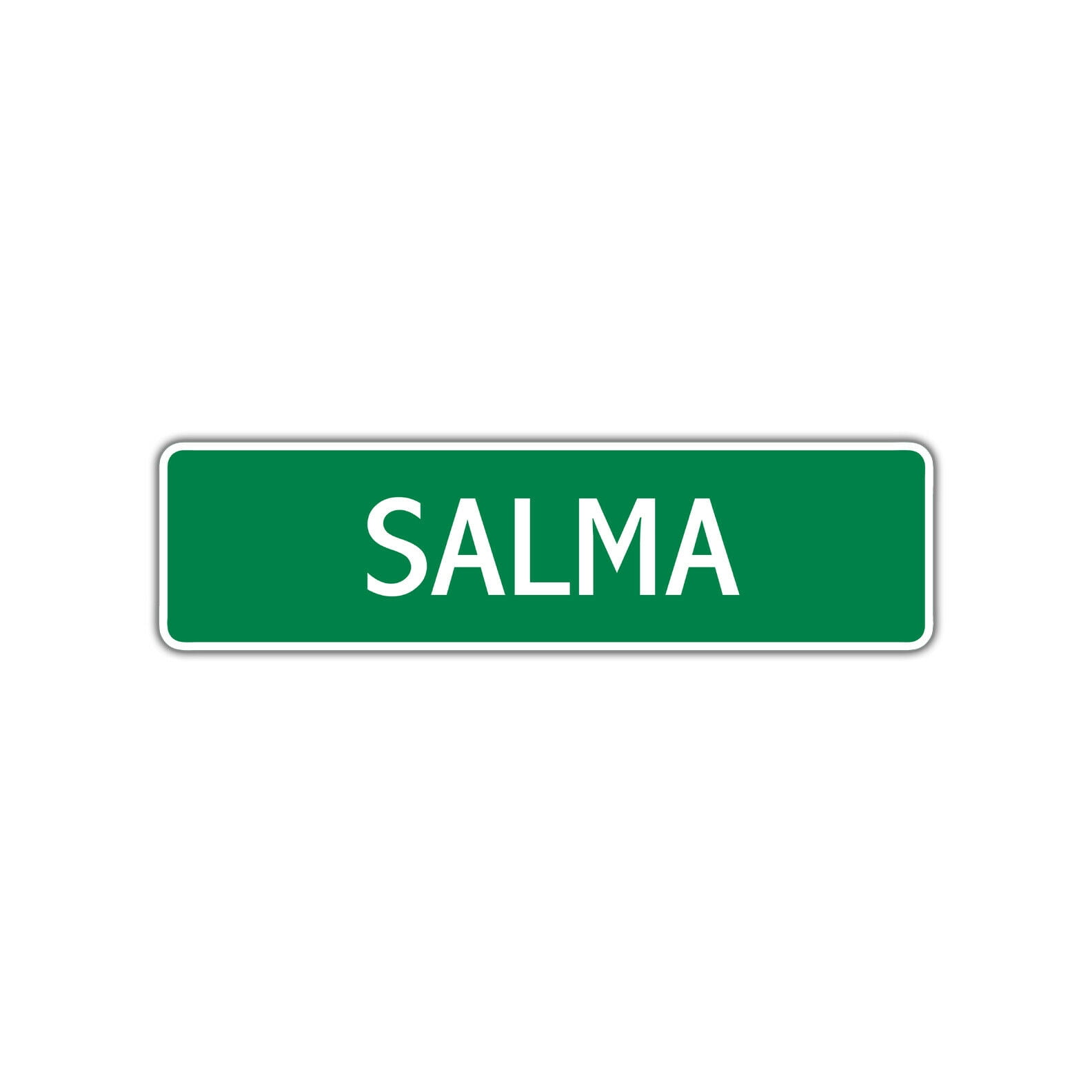 Salma Girls Children Name Letter Printed Indoor Outdoor Unique Wall ...