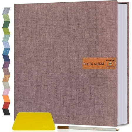 HONE 60 Pages Large Photo Album Self Adhesive 4×6 5×7 8×10 inch ...