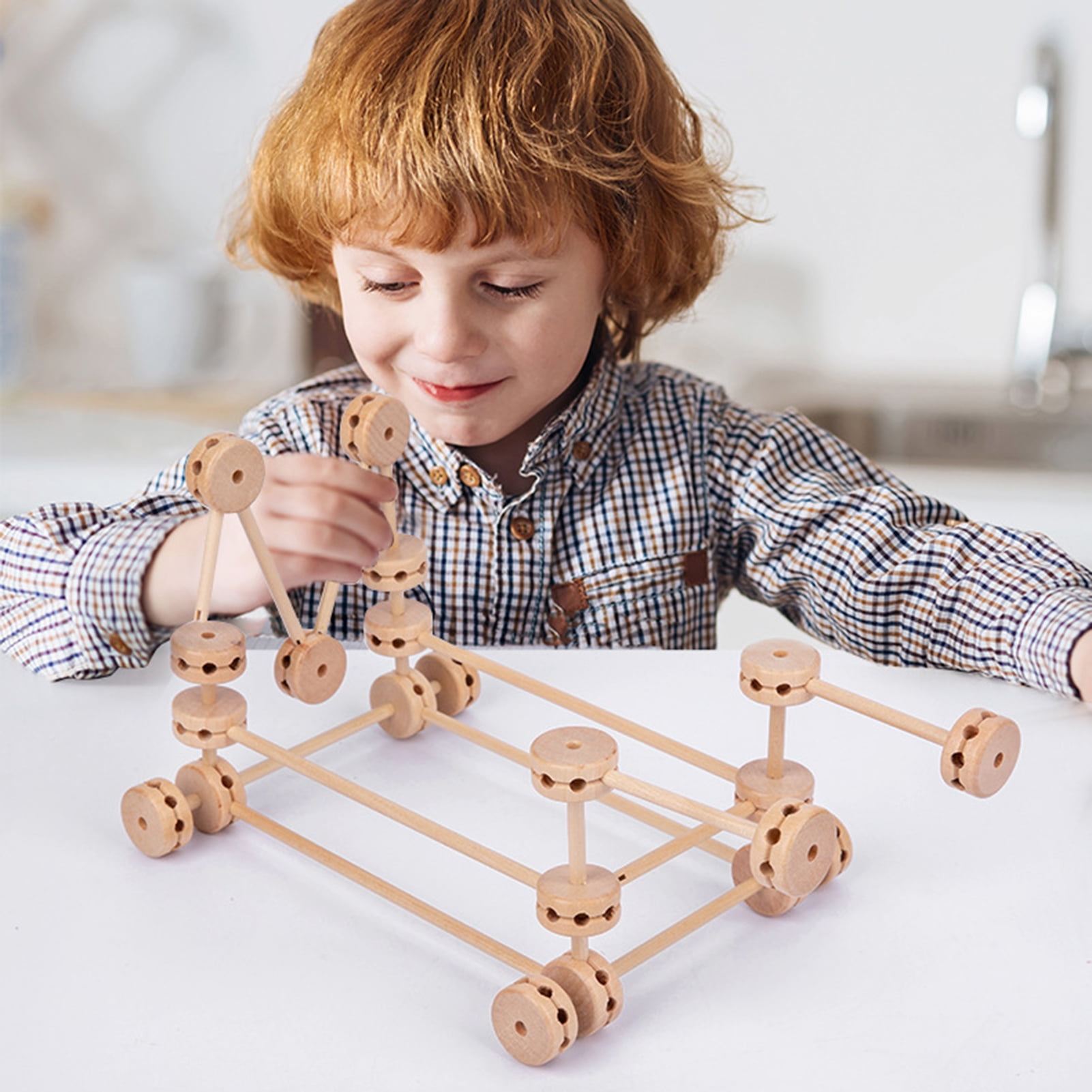 Cheers 60Pcs Building Blocks Interactive Play Intelligence Development ...