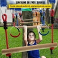 VEVOR Zip line Kits for Backyard 80ft, Zip Lines for Kids and Adult ...