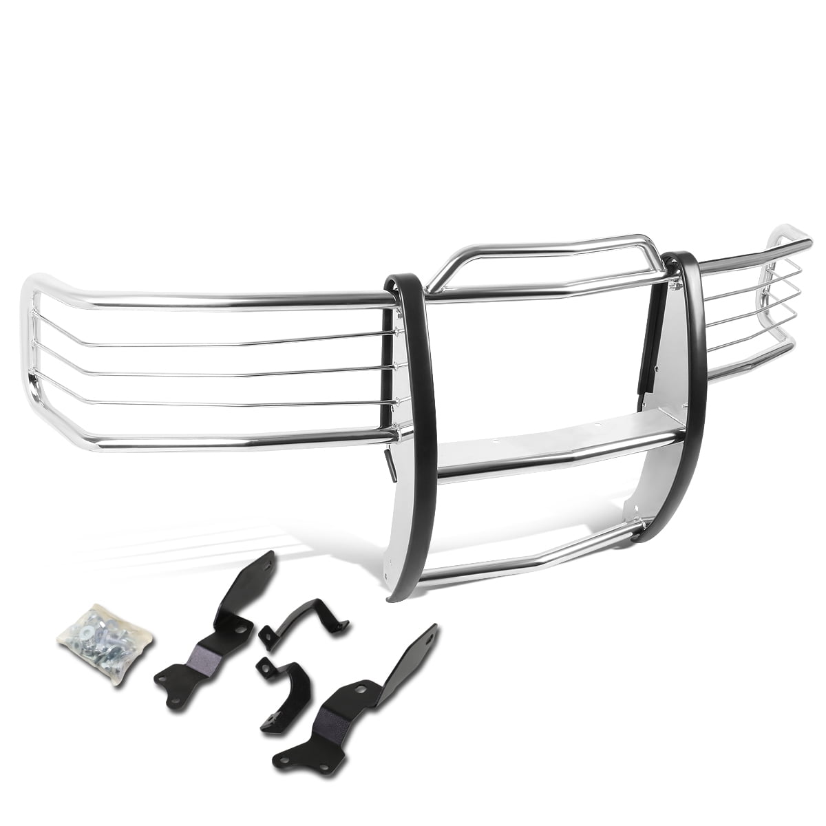 DNA Motoring GRILL-G-010-SS For 2001 to 2007 Chevy Silverado 1500 to ...