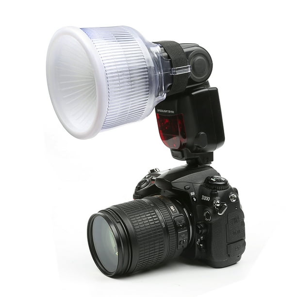 3pcs/set Universal DSLR White Orange Camera Flash Diffuser Dome ...