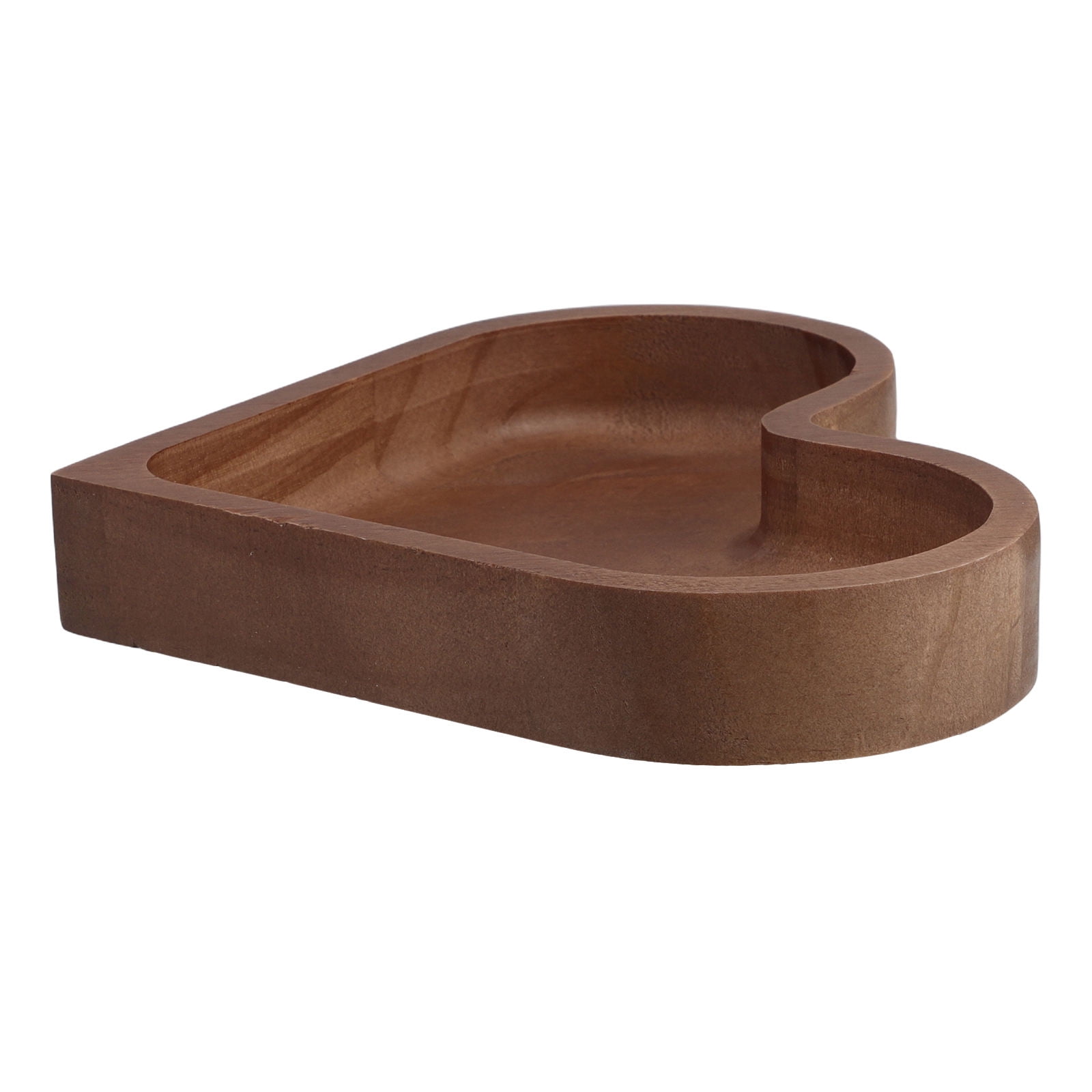 Click here for Oulii Heart Shaped Bowl 1pcs Brown Wooden Serving... prices