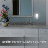 GE 4-in-1 Power Failure LED Night Light, Plug-in, Light Sensing ...