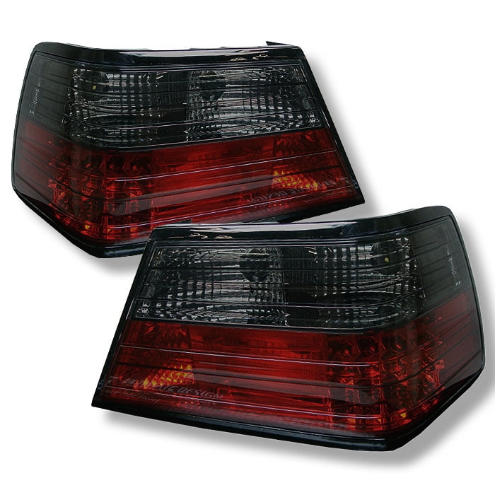 For 86-95 Mercedes Benz 300E W124 Sonar LED Tail Lights (Red/Smoke) YD ...