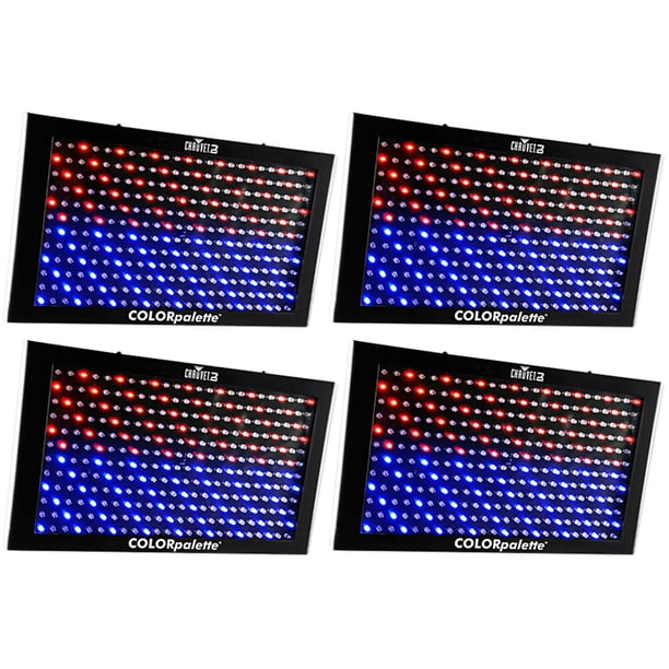 (4) Chauvet Colorpalette LED Panel Light Color Palette, 6 - 27 DMX ...