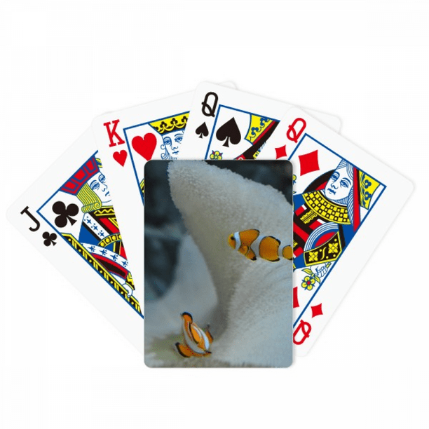 Ocean Clownfish Fish Science Nature Picture Poker Playing Magic Card ...