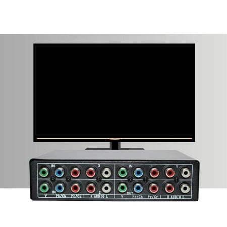 justharion 3 in 1 Out Component AV Video Switch Box AV Splitter ...