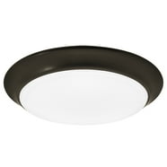 Maxxima 7.5 in. LED Disk Light, Ceiling Fixture, Warm White 3000K, 900 ...