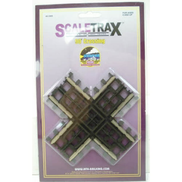 MTH 45-1005 ScaleTrax 90 Degree Crossover - Walmart.com