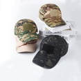 Digital Camo Tactical Operator Cap with Hook & Loop Patch Panel ...