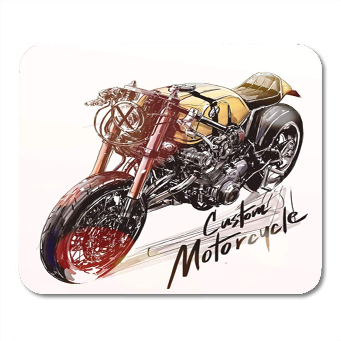 SIDONKU Label Custom Motorcycle Motorbike Vintage Badge Big Bike Biker ...