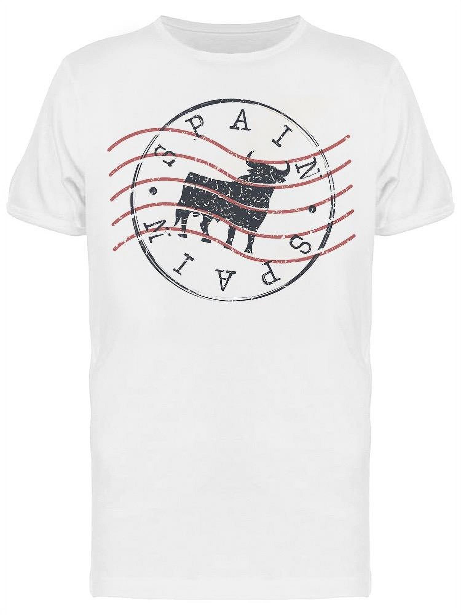Silhouette Bull Passport T-Shirt Men -Image by Shutterstock, Male Large ...